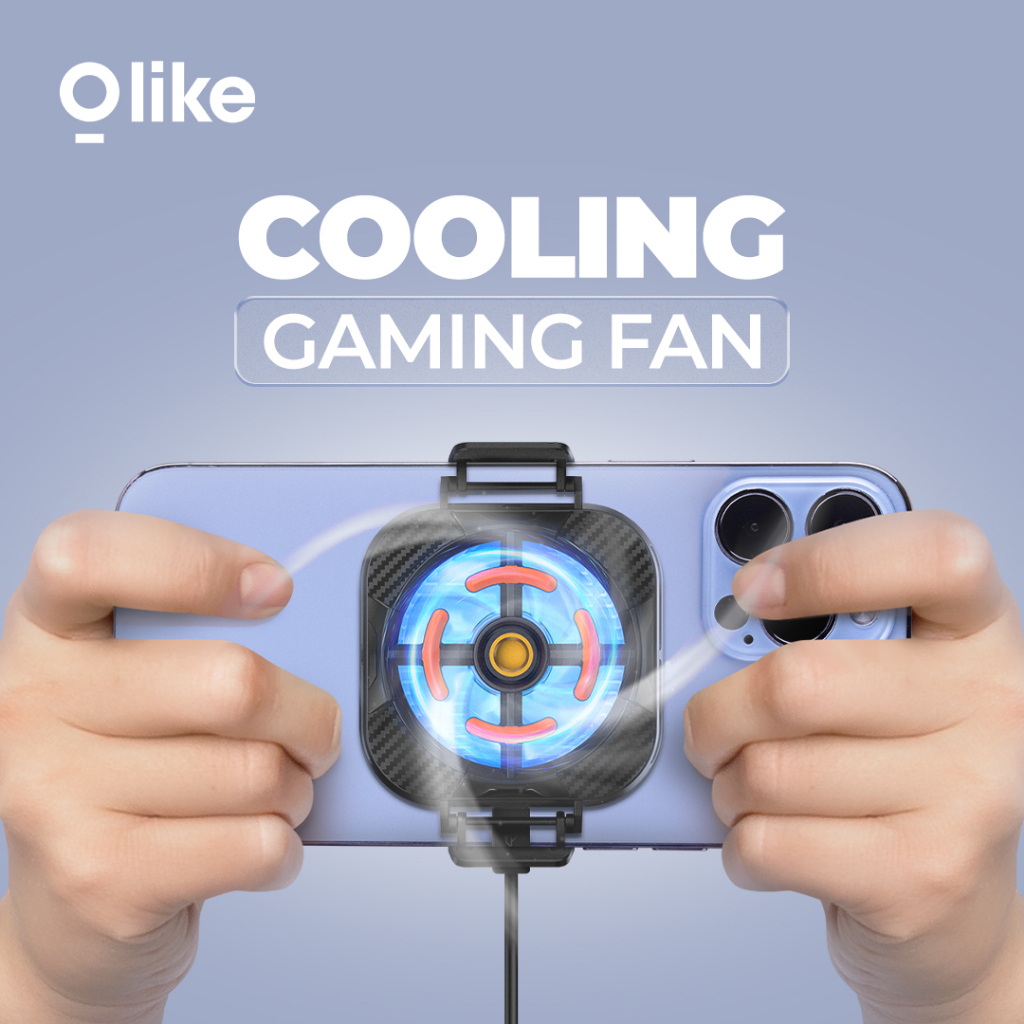 Olike COOLING PAD GAMING FAN PHONE COOLER RADIATOR COOLING HP CF1 ...