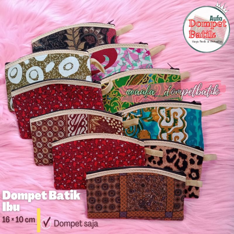 Batik Wallet Souvenir Size 16 × 10 cm (Contains 20 pcs) | Shopee Malaysia