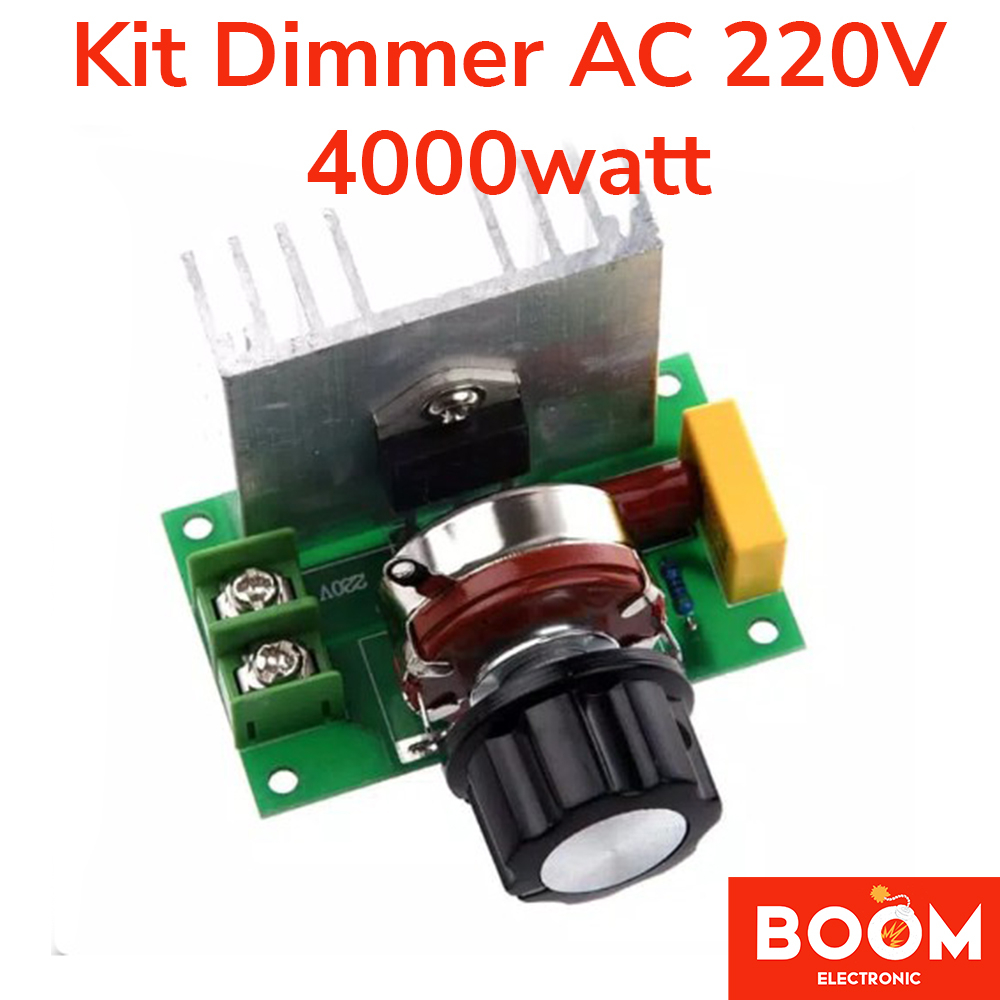 AC Dimmer Kit 220V 4000watt motor speed controller AC electric furring ...