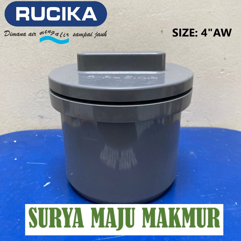 CLEAN OUT 4" INCH AW RUCIKA CO SEPTIC PIPE THREAD CAP TANK CAP DOP ...