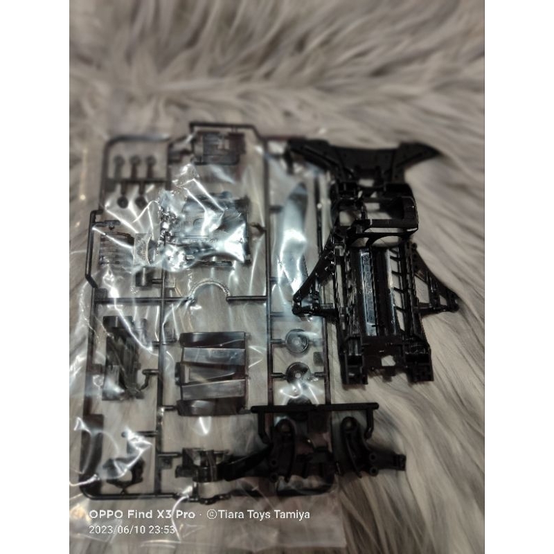 HITAM Tamiya Fma Chassis Set/Chassis CASIS FM-A Black+Gearbox Black ...