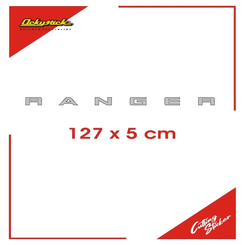 Cutting sticker Ranger Car sticker | Shopee Malaysia