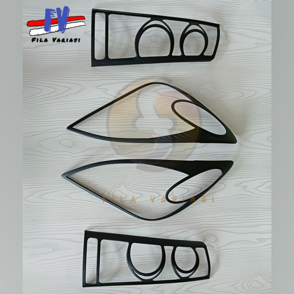 Front and Rear Garnish Set for Toyota Avanza Xenia New Vvti Variant ...