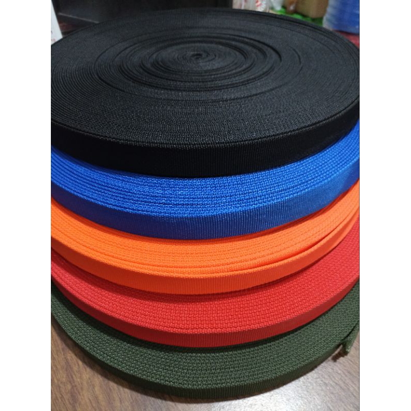 Tubular Webbing per meter | Webbing Rope | Thick ribbon strap | Flat ...