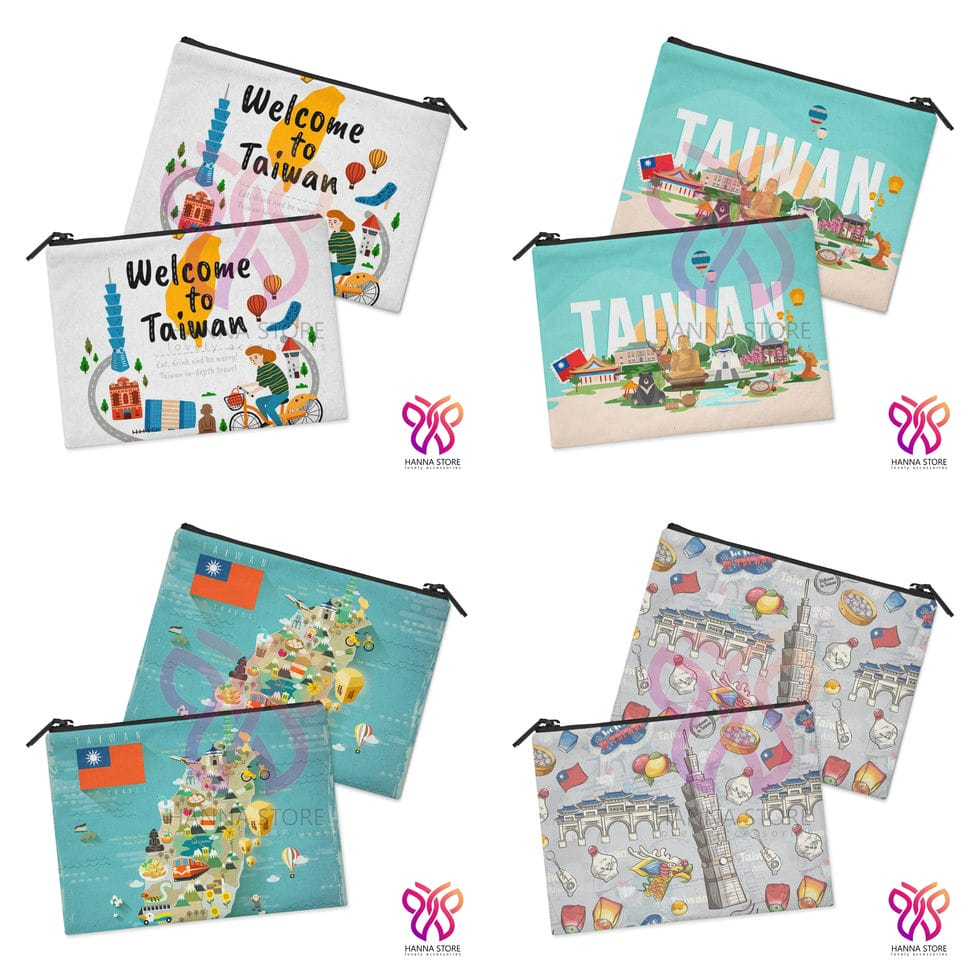 Taiwan Taipei Souvenir Pouch Wallet Bag | Shopee Malaysia