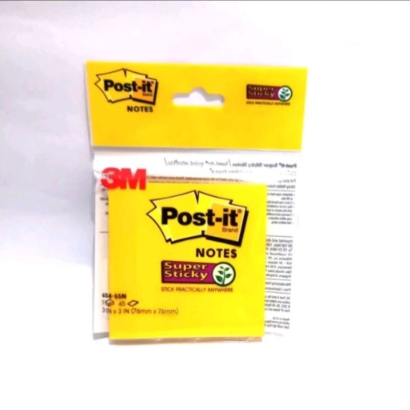 3m POST IT 654SSN - YELLOW | Shopee Malaysia