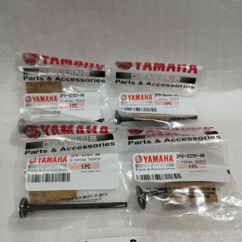 Original INTAKE EXHAUST TZ 2 PV VALVE SET | Shopee Malaysia
