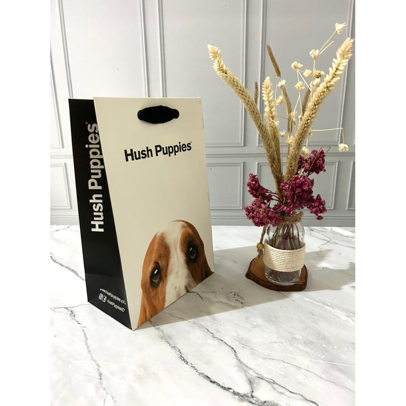 Paper Bag Hush Puppies Small Size Original Store 100% | Shopee Malaysia