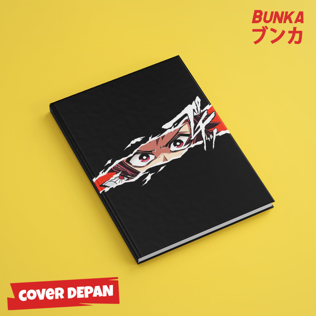 Note book Kimetsu no Yaiba Demon Slayer Character Tanjiro Kamado Action ...