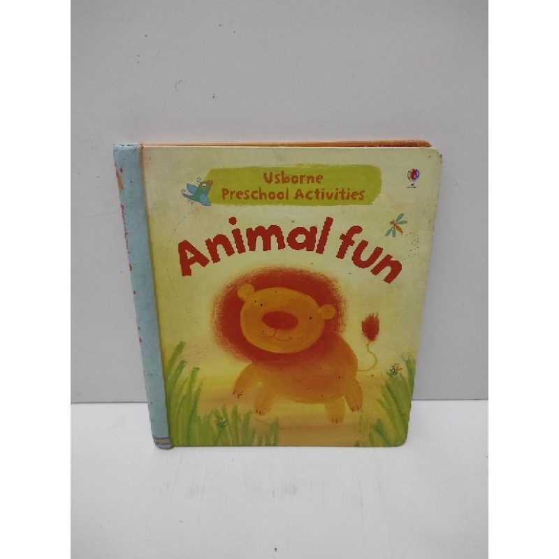 Usborne PRESCHOOL ACTIVITIES - ANIMAL FUN | Shopee Malaysia