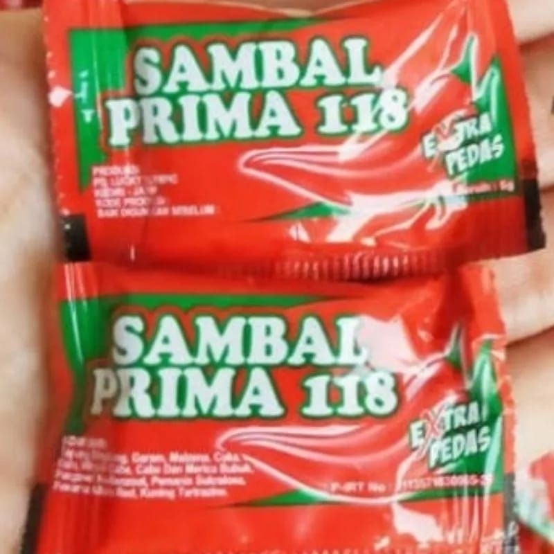 1. Prima Sachet Packaged Sambal Sauce 5 Gr Price Per Pcs | Shopee Malaysia