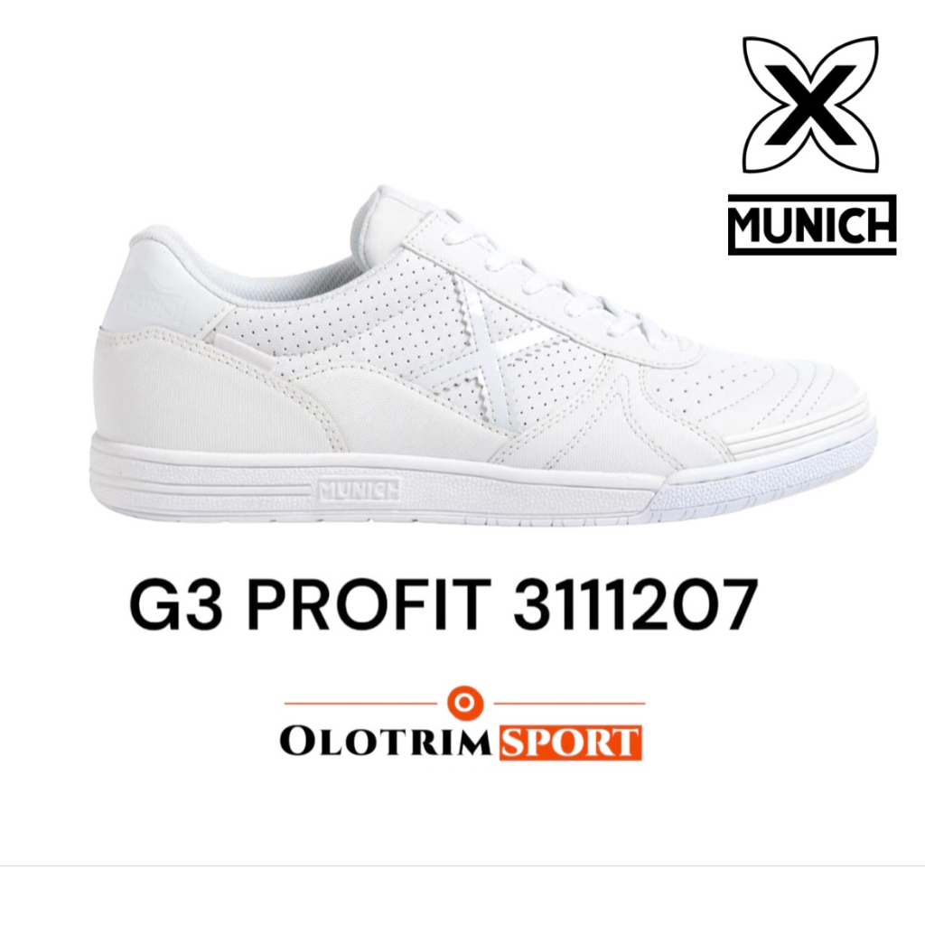 Original Munich X Munich G3 Profit 207 Indoor Futsal Shoes | Shopee ...