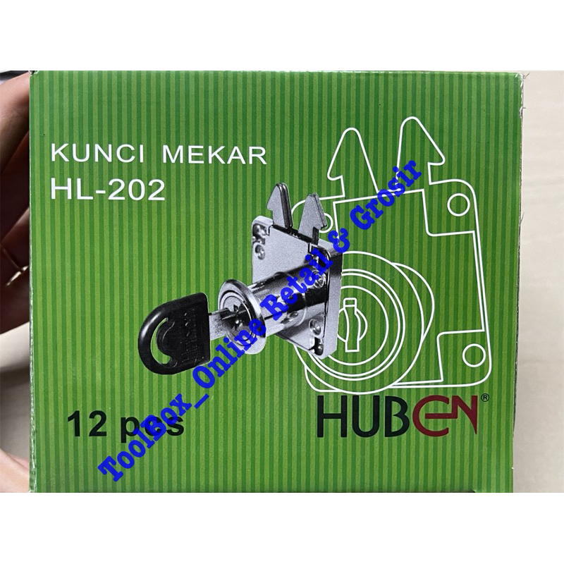 Huben 202 Mekar / Sliding Drawer Lock (12 sets) | Shopee Malaysia