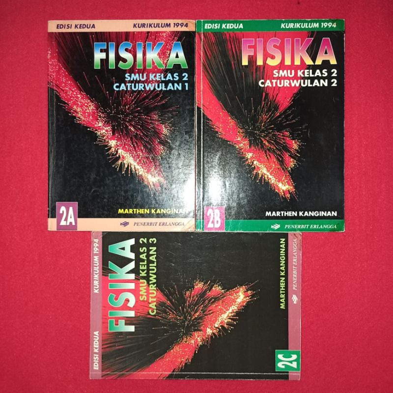 High school physics textbook class 2 curriculum 1994 2A-2B-2C | Shopee ...
