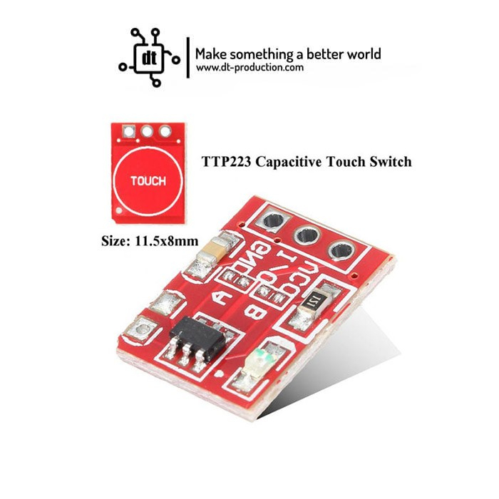 Touch Sensor TTP223 Arduino Touch Sensor | Shopee Malaysia
