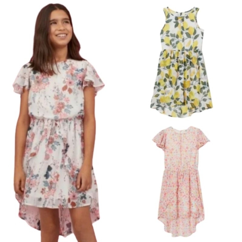 H&m Girls Dress (8y 10y 12y 14y) | Shopee Malaysia