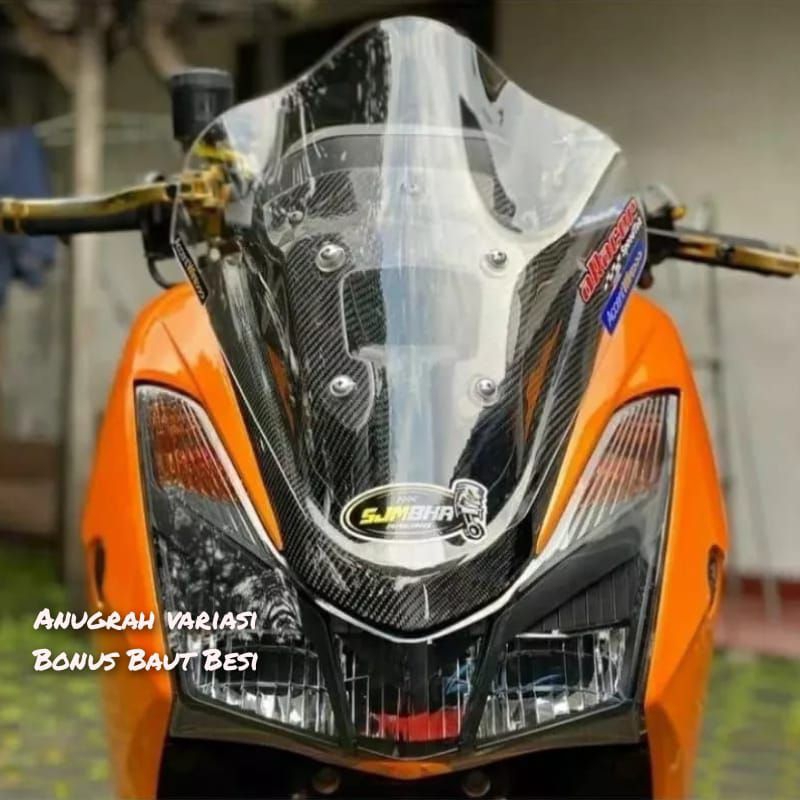 Windshield Lexi bubble Visor Lexi beyonet winsil Lexi 2015 2024 ...