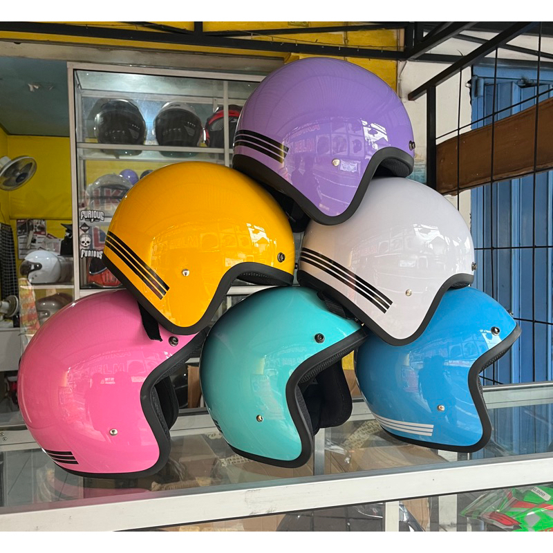 Bogo Helmet premium Line Helmet Only | Shopee Malaysia