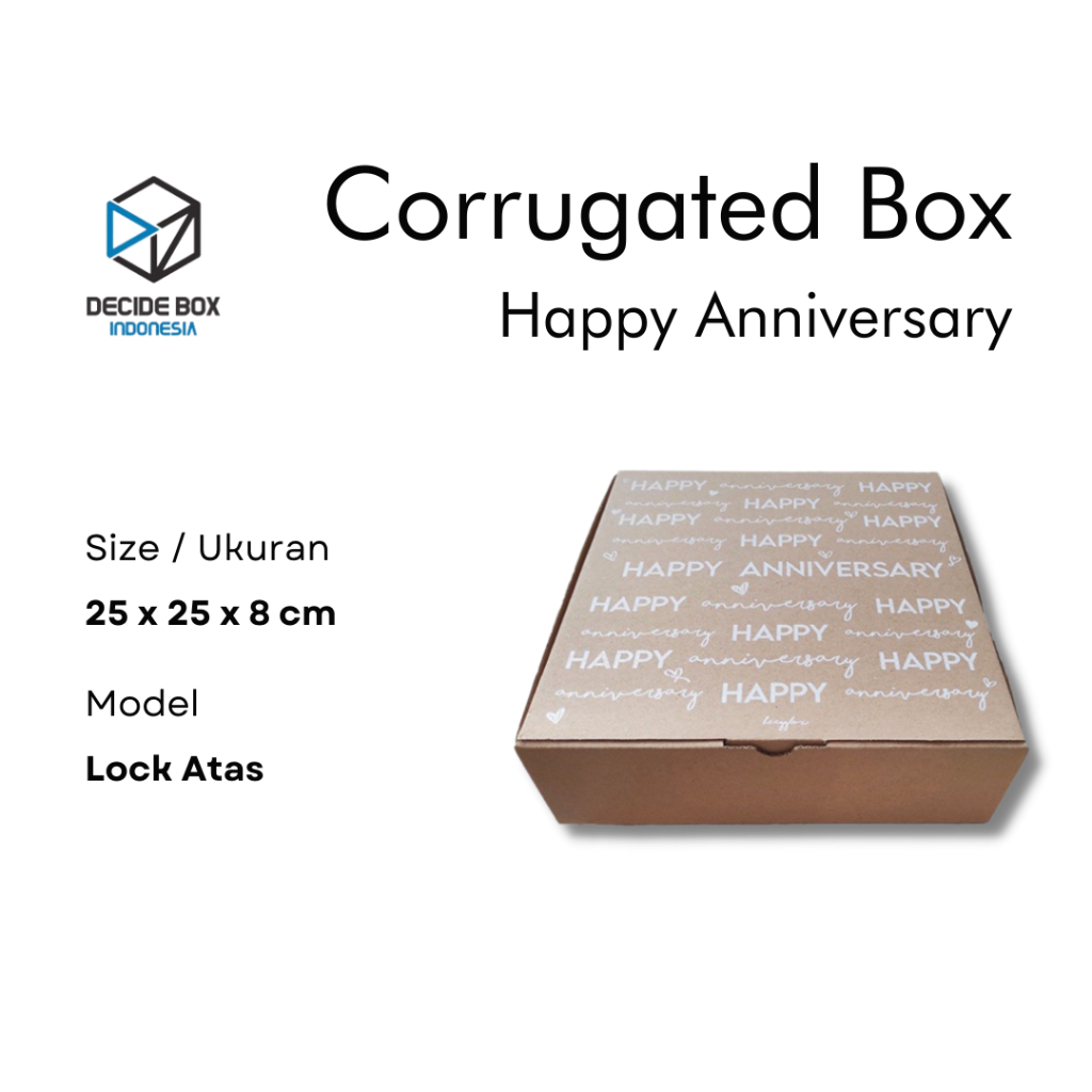 Decide Box Indonesia - Cardboard / Corrugated Box Ear Lock Die Cut ...