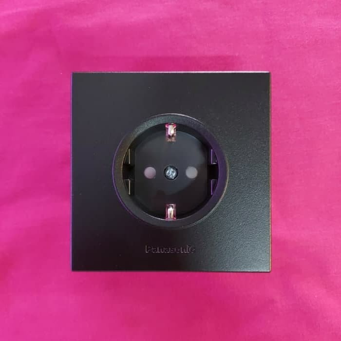 HITAM Panasonic Socket WESJ1121B Style Series Black | Shopee Malaysia