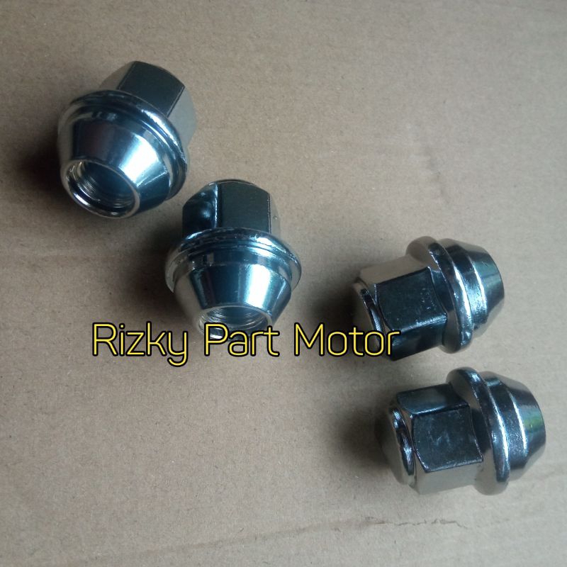 4 Pcs Ford Fiesta Ecosport Wheel Nuts 1,500 cc & Ecoboost 1,000 cc ...