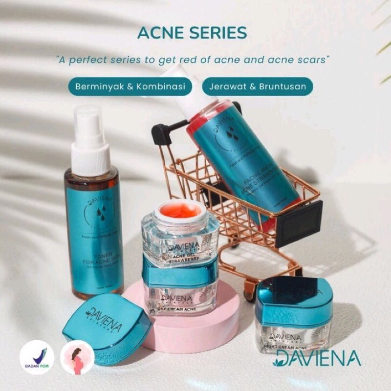Daviena SKINCARE |Glowing SERIES Package|Acne SERIES Package|Gold GLOW ...