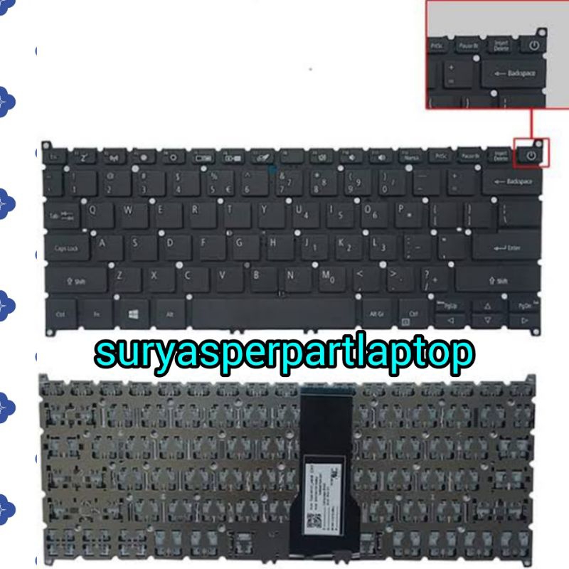 Acer Swift 3 SF314 SF314 SF314 41 SF314 42 SF314 54 SF314 54g Keyboard ...