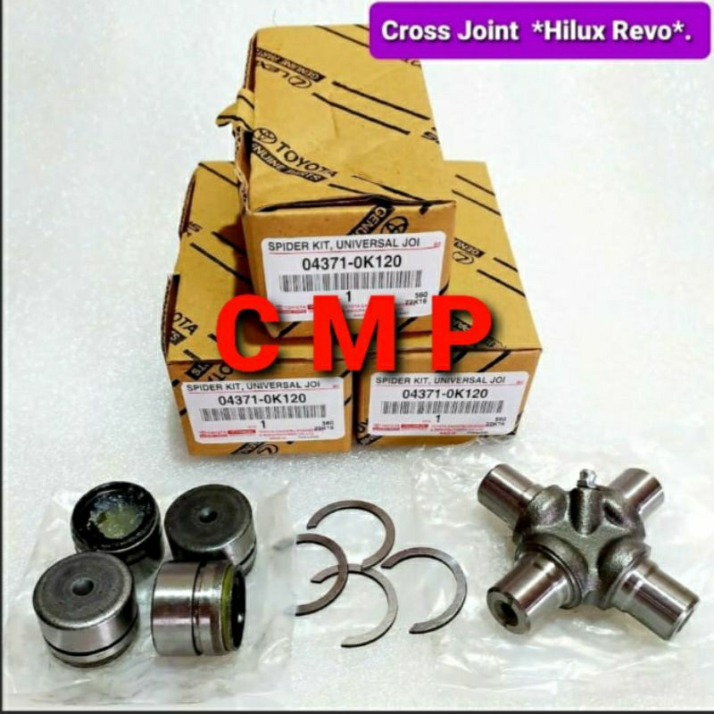CROSS JOINT COUPLE SPIDER KIT MODEL SEPARATE-2/SEAL IN ORIGINAL TOYOTA ...