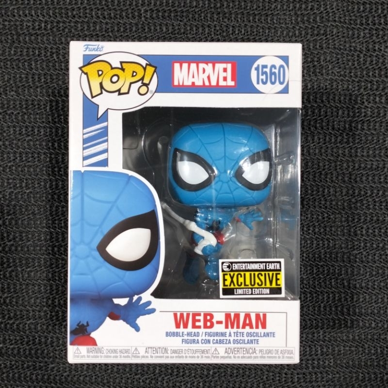 Funko Pop! Marvel: Web-Man 1560 (Entertainment Earth Exclusive ...