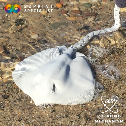 Articulated Stingray Toy Articulated Flexible Stingray Toy - 3D ...
