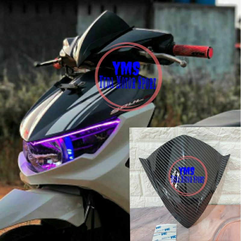 Visor MIO SOUL GT 115 CARBON Newest CARBON WINDSHIELD SOUL GT 115 ...