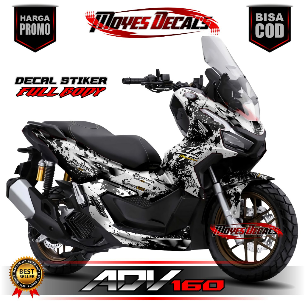 Decal Adv 160 Full Body Sticker Honda Adv 160 Hayabusa | Shopee Malaysia