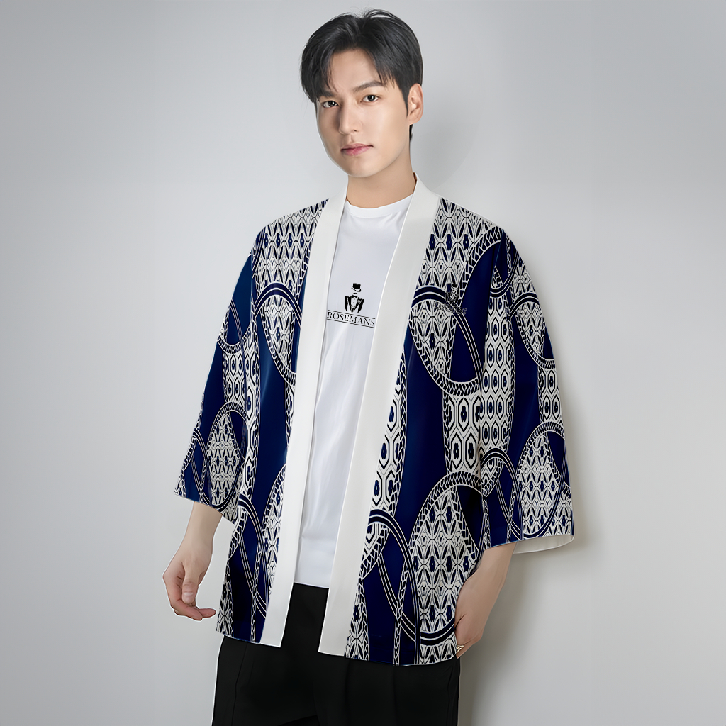 Stunning Cultural Colors: Kimono Haori Men Women Batik Various Colors ...