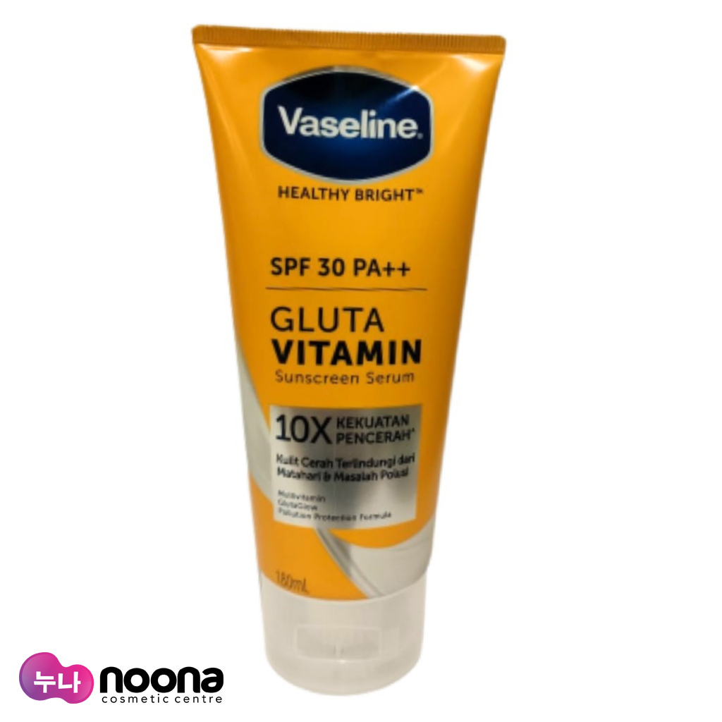 Vaseline Healthy Bright Gluta Vitamin Sunscreen Serum SPF 30pa+ 180ML | Shopee Malaysia