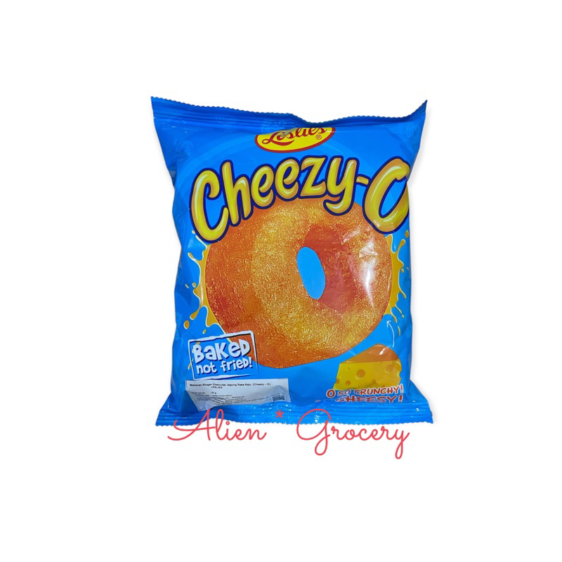 Leslies CHEEZY-O Cheese Cheese Snack Baked Not Fry 60gr | Shopee Malaysia