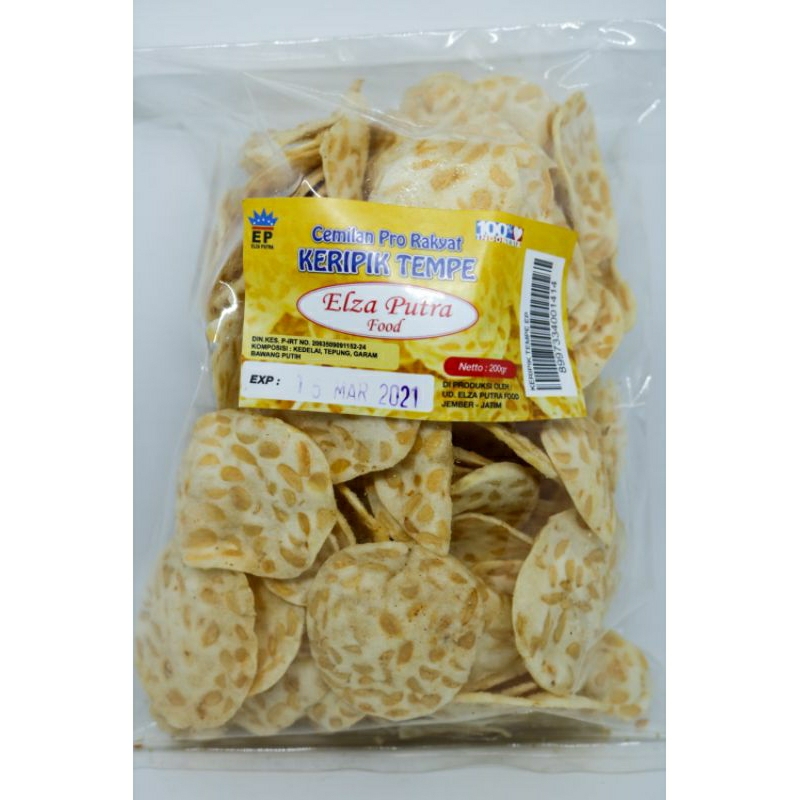 Elza Son Of FOOD TEMPE Chips | Net 200 Grams | Shopee Malaysia