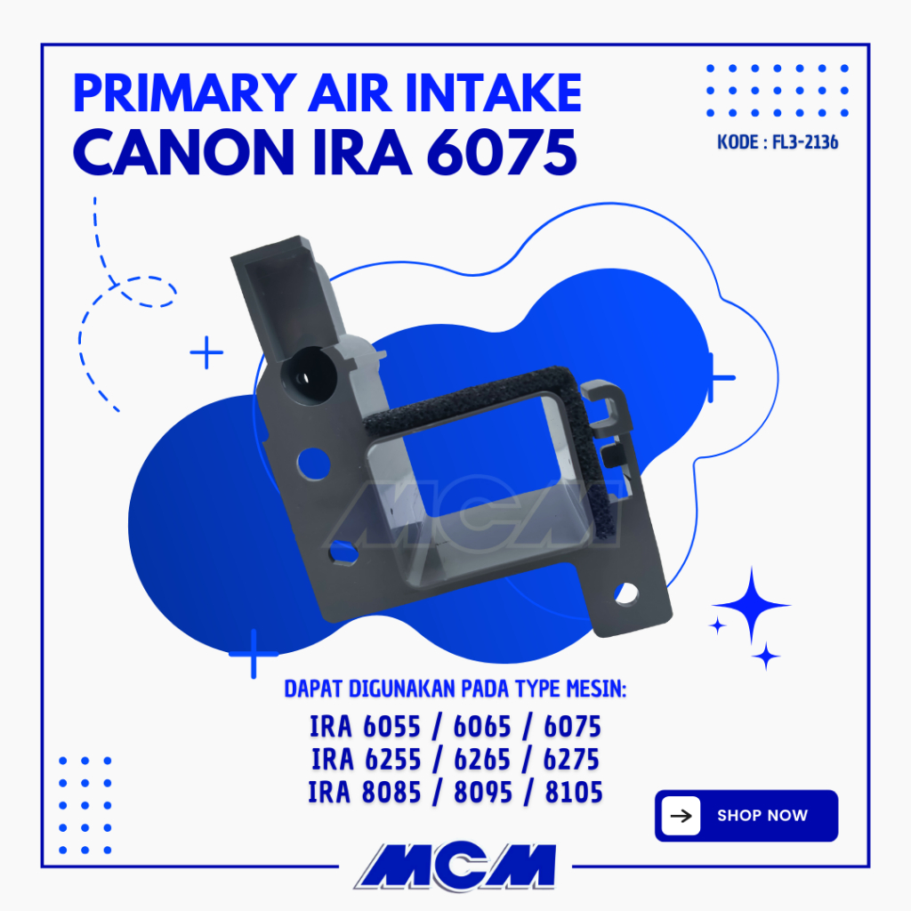 MESIN Primary AIR INTAKE DUCT/2 PHOTOCOPY CANON IRA MACHINE SPAREPART ...
