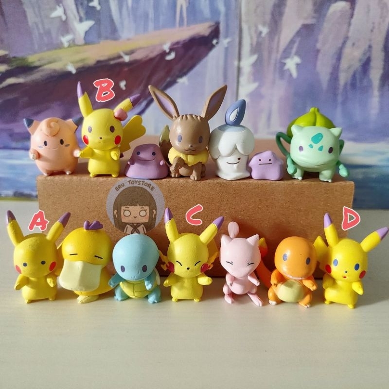 Original Pokemon Figure Ditto Oyasumi Gacha Series (Price 1pc) | Shopee ...