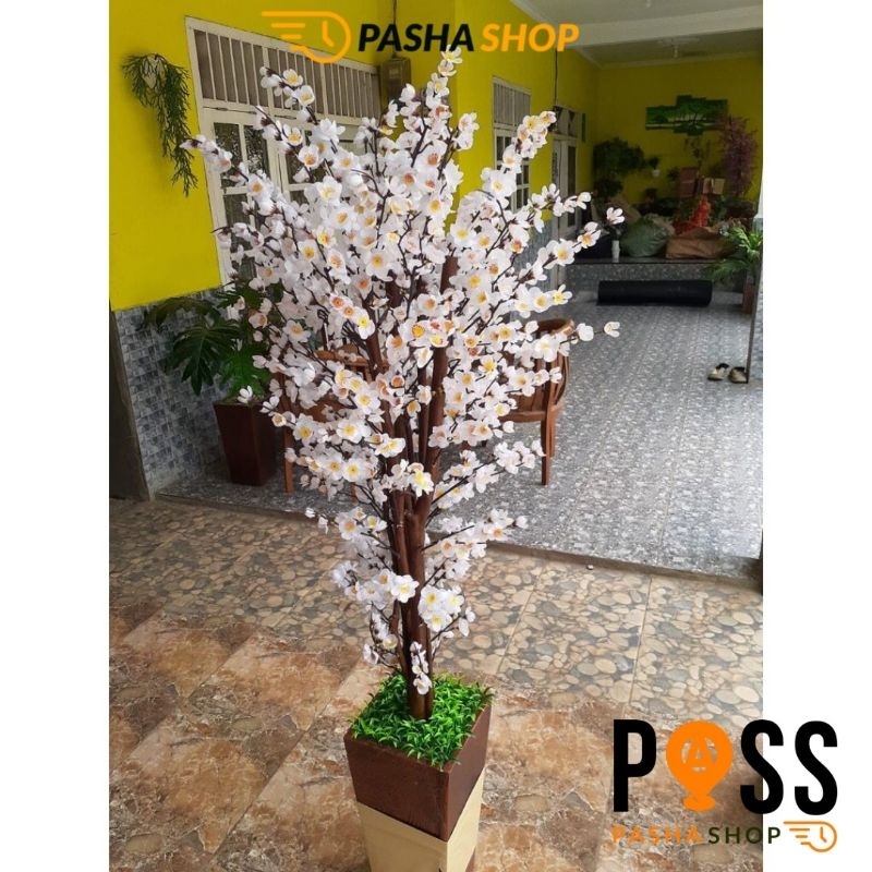 150cm artificial Cherry Blossoms- Plastic Cherry Blossoms - Home Decoration Flowers - Corner ...