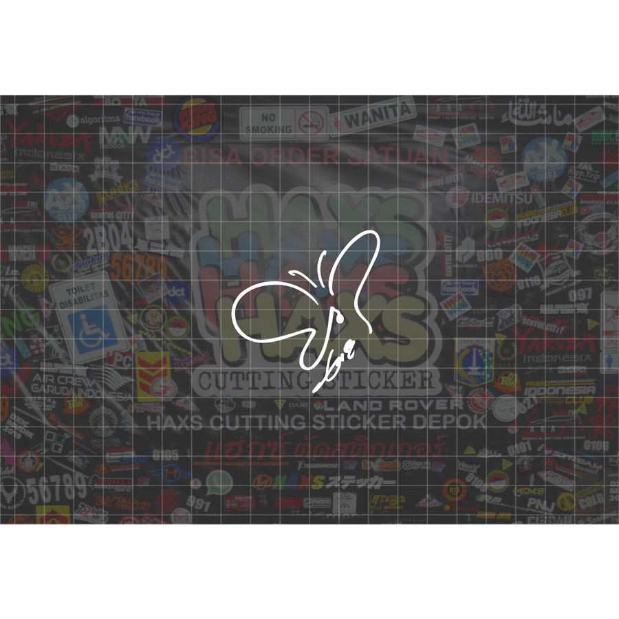 Cutting Sticker Taeyeon Signature Size 5cm For Motorcycle Car | Shopee ...