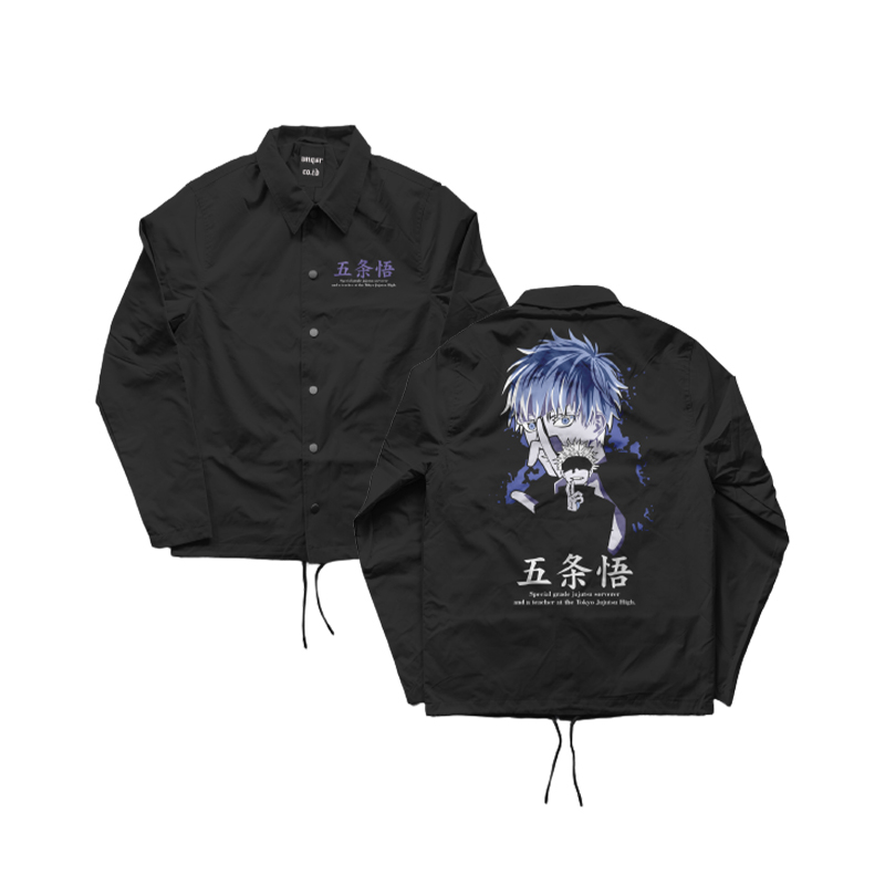 Jujutsu kaisen Gojo Satoru limited edition anime coach jacket - Men's ...