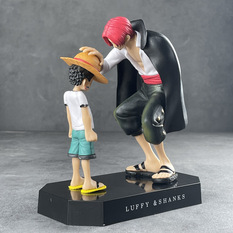 Action Figure ONE PIECE EMOTIONAL STORIES: LUFFY x SHANKS - Miniature ...