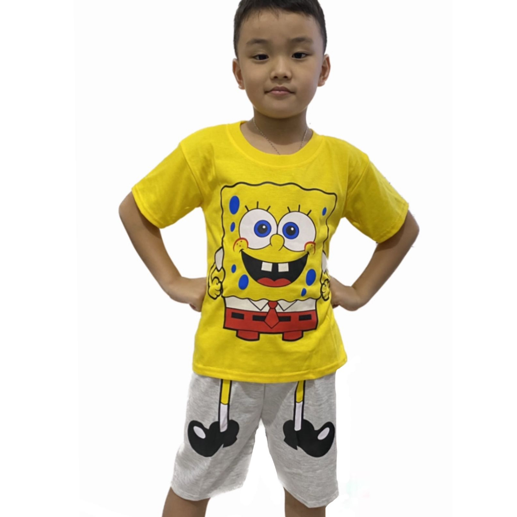 Spongebob Character Suit for Boys Ages 2-10 Years | Shopee Malaysia