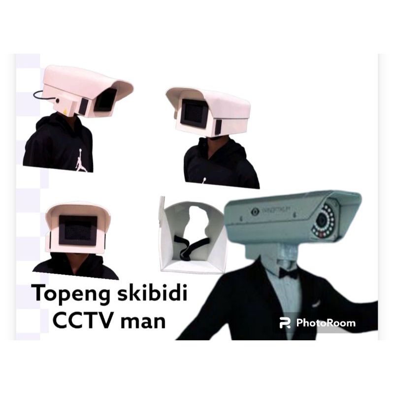 Men's cctv toilet Skibidi Mask | Shopee Malaysia
