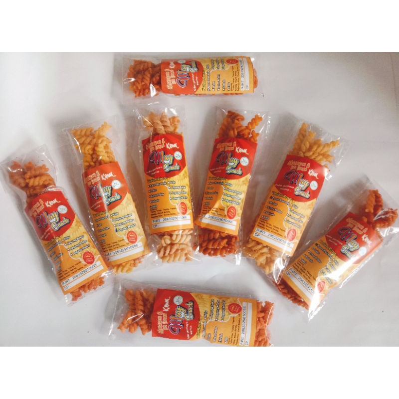 Spiral Macaroni 9 Variants Of MAY SNACK Flavor 20pcs | Shopee Malaysia
