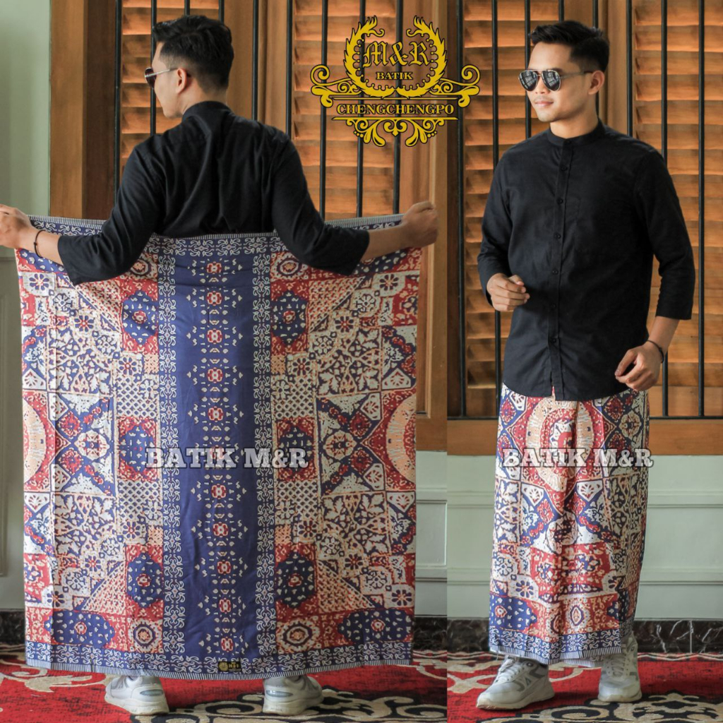 Men's Sarong/Men's Batik Sarong/Gus Iqdam Sarong/Santri Batik Sarong ...