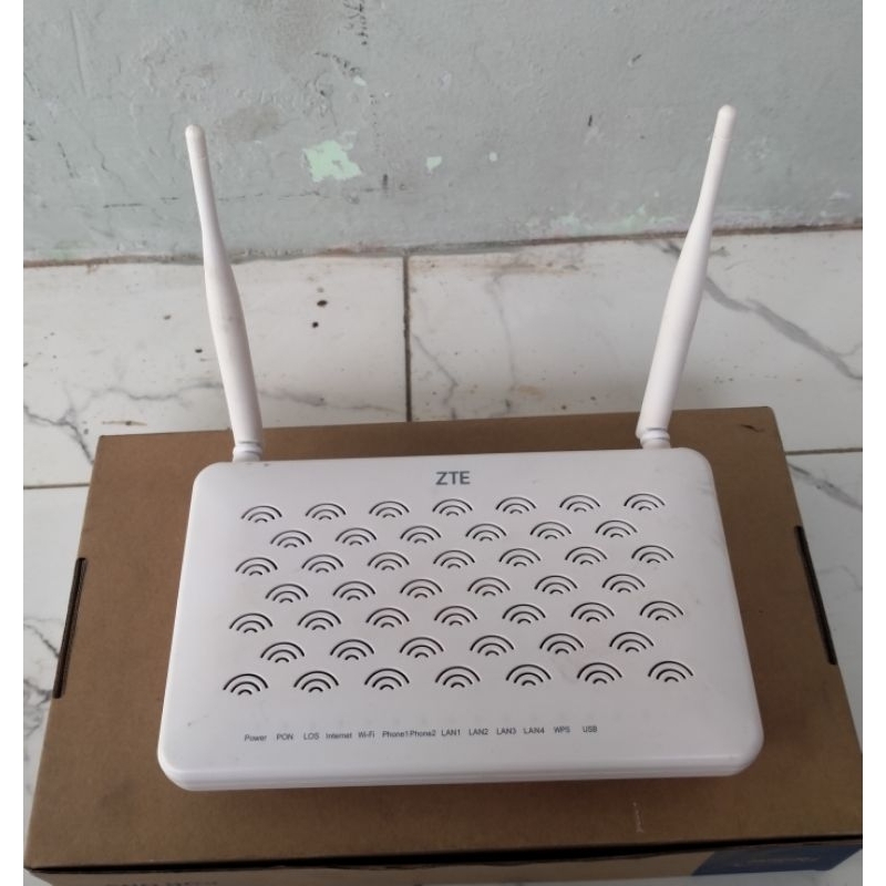 Zte F609 V1 GPON ONT PLUS ADAPTER | Shopee Malaysia