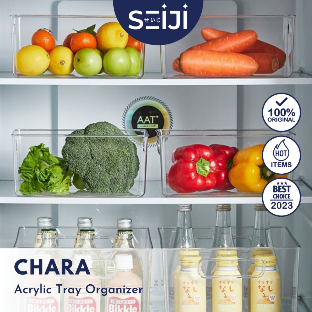 [SEIJI]CHARA Transparent Soy Sauce Bottle Storage Tray Aesthetic ...