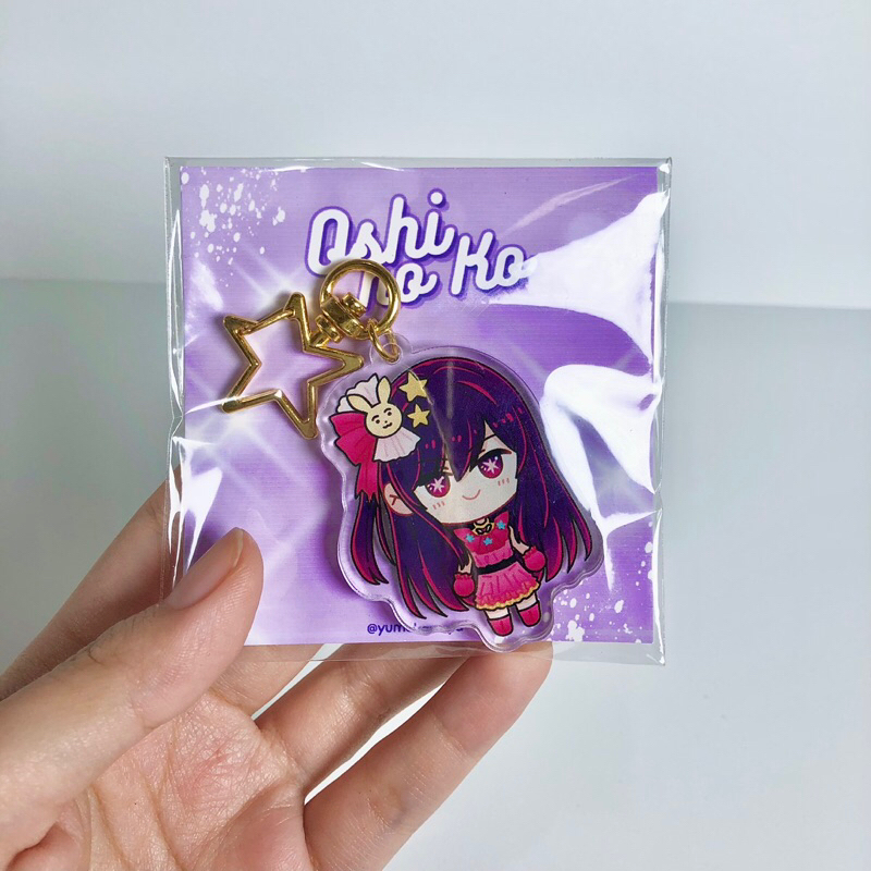 Oshi no Ko - Hoshino Ai Acrylic Keychain [Yumekawa-ya!] | Shopee Malaysia