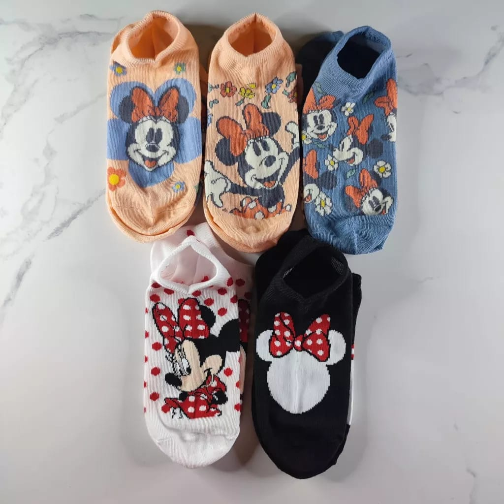 Mickey & Minnie Mouse Disney Original Merchandise Socks | Shopee Malaysia